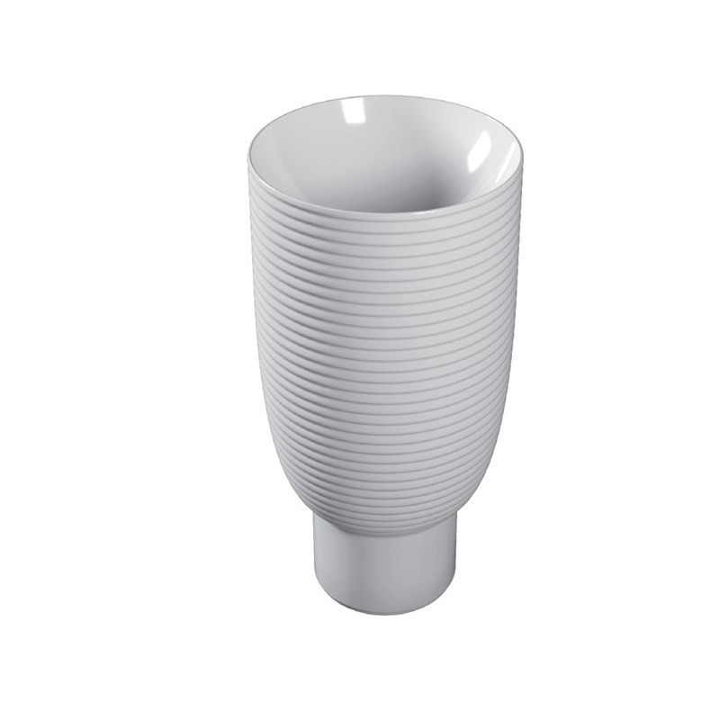 FREESTANDING BASIN LOOM Disegno Ceramica LO08542001