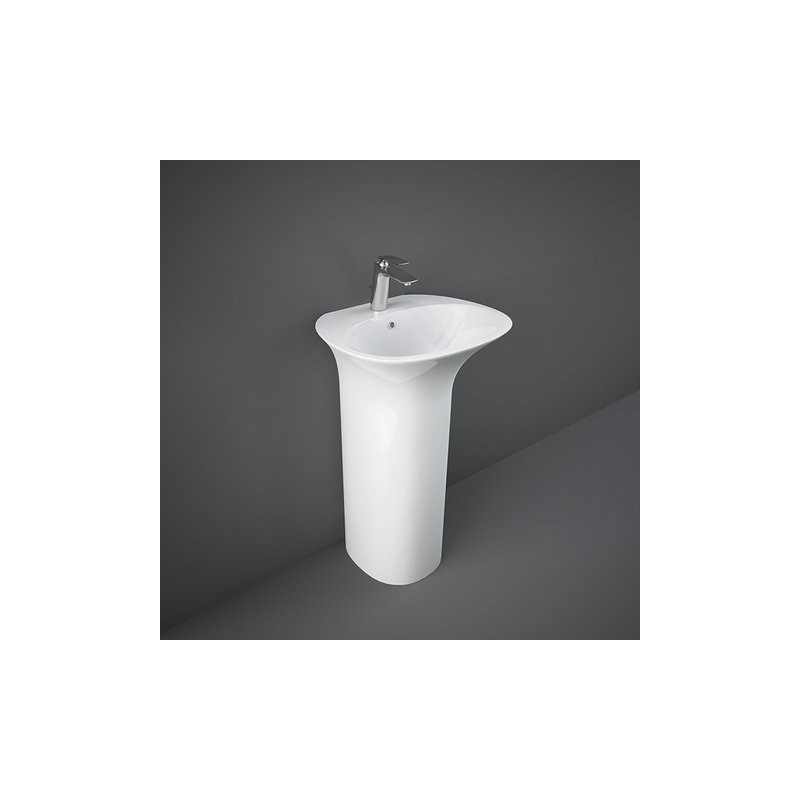 Free Standing Wash Basin Sensation White Rak Ceramics