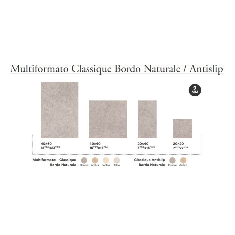 LUMIÈRE MULTIFORMATO TALCO 40X60 - Novabell LMRM84N