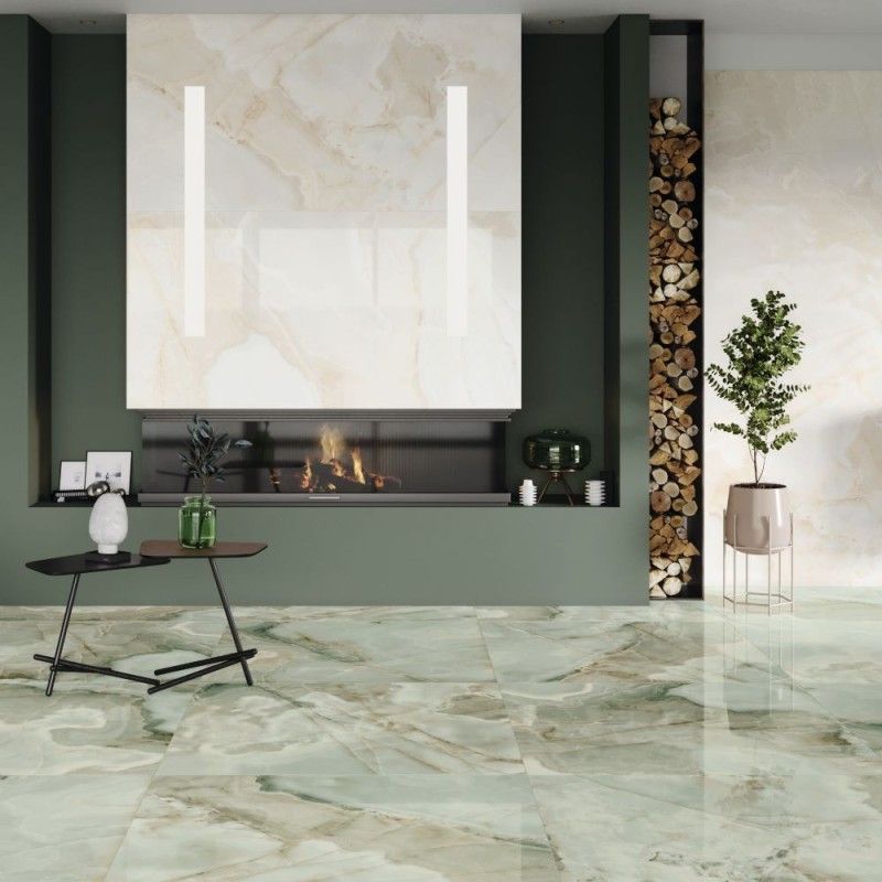 REVES DE REX CERAMICHE JADE GLOSSY 6MM 120X280 RECTIFIED - LUXURY ...
