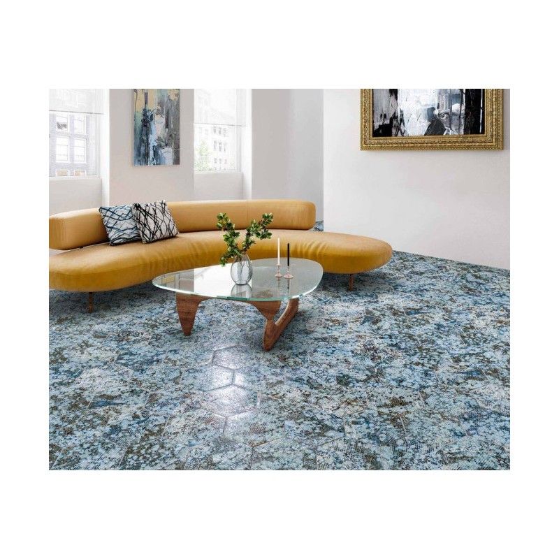 INEDITA BLUE NATURAL HEXAGON 25X29 - Apavisa