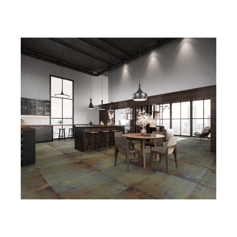 LAMIERE GREEN NATURAL 59,55X59,55 - Apavisa