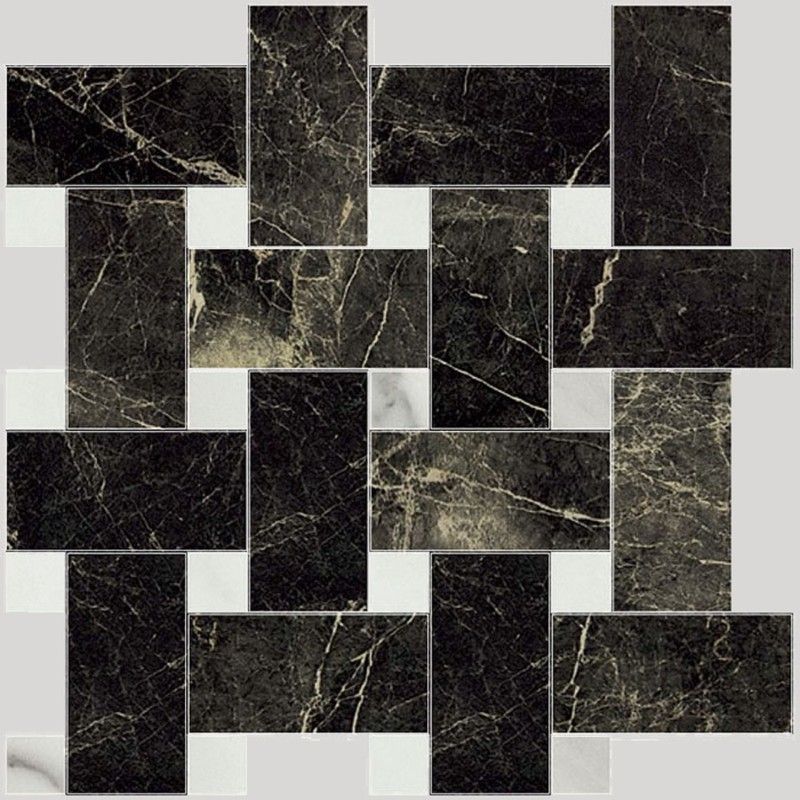 MARBLE JOLIE PULIDO MOSAIC MIX 29,75X29,75 - Apavisa