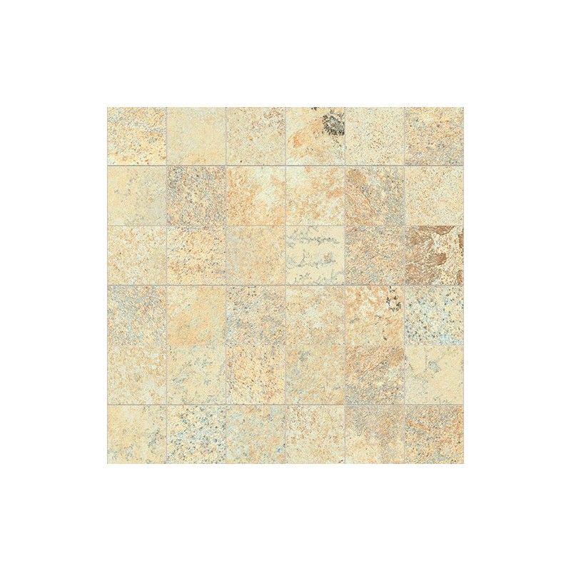 ROYAL STONE 5X5 MOSAIC GOLD NATURAL RECTIFIED - LA FABBRICA AVA 122015