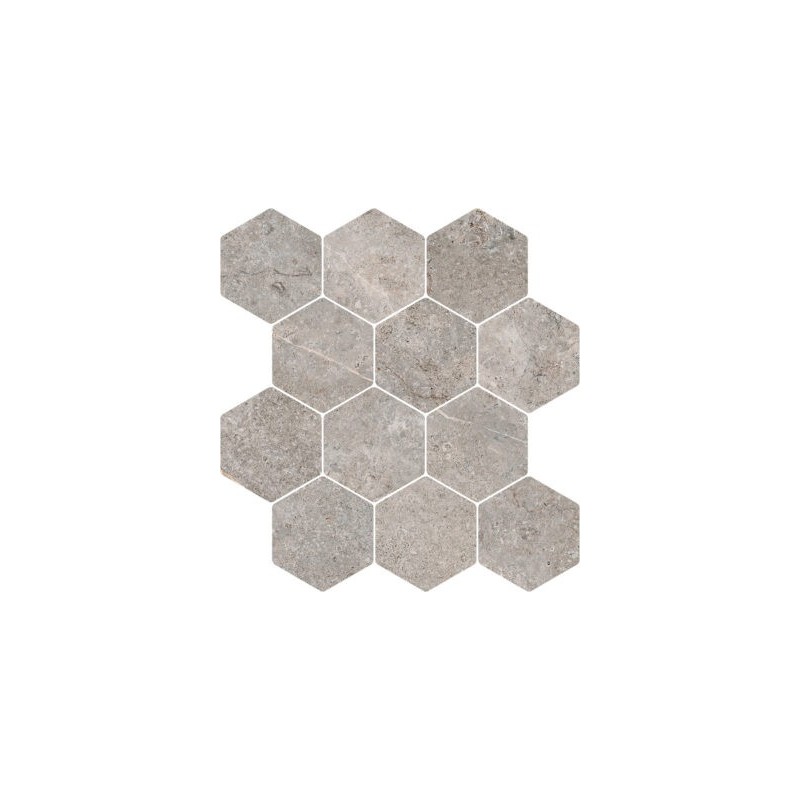 LANDSTONE ESAGONA CIRCLE 30X34 GRAVEL - NOVABELL LST117N