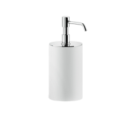 RILIEVO ACCESSORIES GESSI white free-standing dispenser