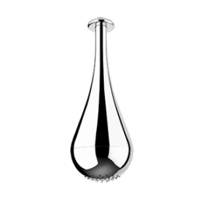 GOCCIA GESSI adjustable anti-limestone ceiling shower head