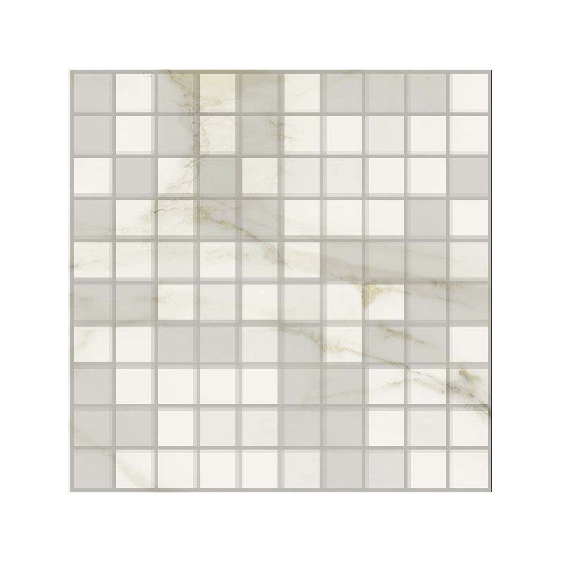 I CLASSICI CALACATTA GOLD MOSAIC 3D MIX 3X3 - LUXURY DESIGN FLORIM ...