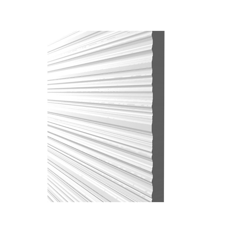 RELIEFS RIBBED WHITE SQ 60X120 - REFIN RN06