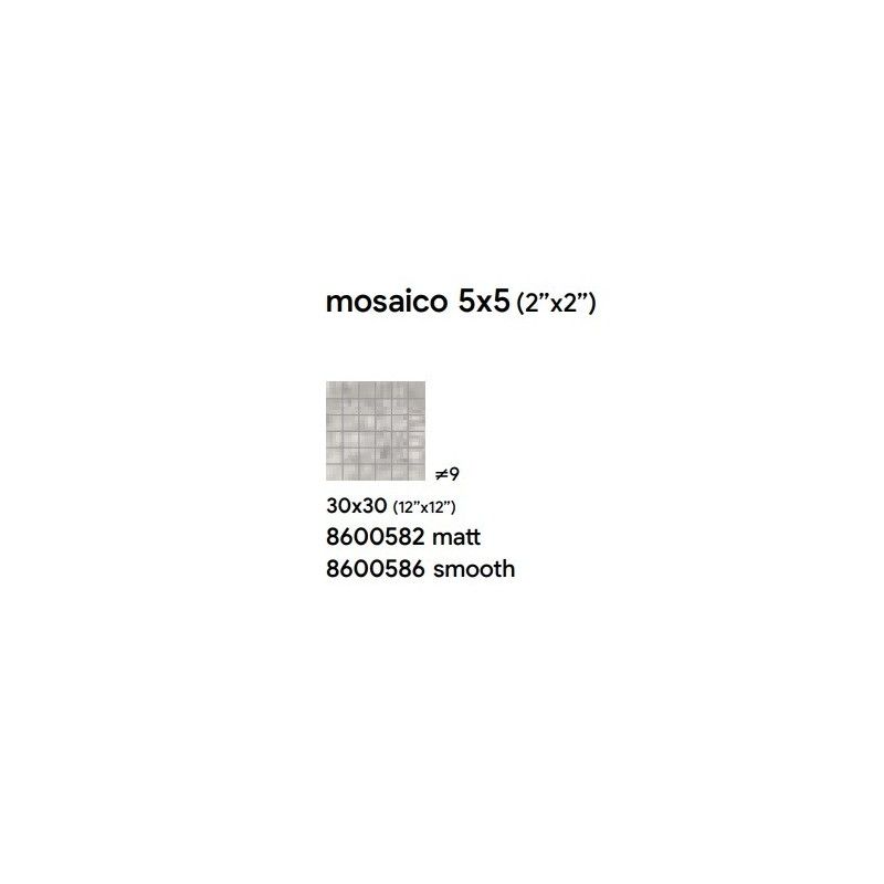ROYAL 30X30 SILVER SMOOTH MOSAIC 3 - SAIME CERAMICHE 8600586