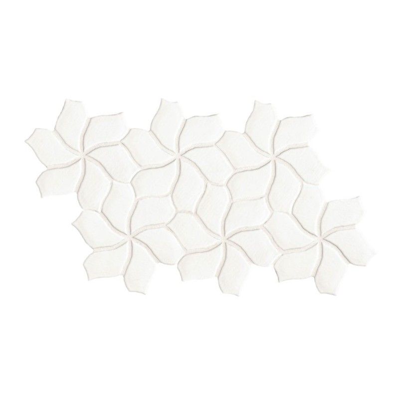 FLOWER WHITE MATT 23,5X41,1 - TYBFM51 01 MUTINA