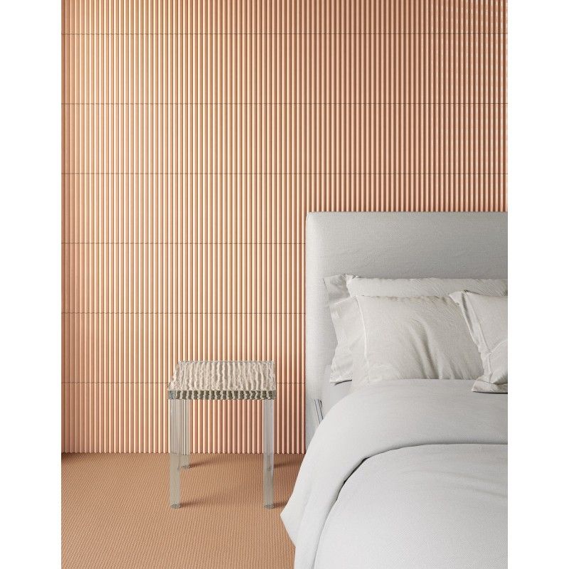 ROMBINI TRIANGLE GLOSSY EXTRA SMALL ROSE 18X31,5 - BORTGES06 01 MUTINA