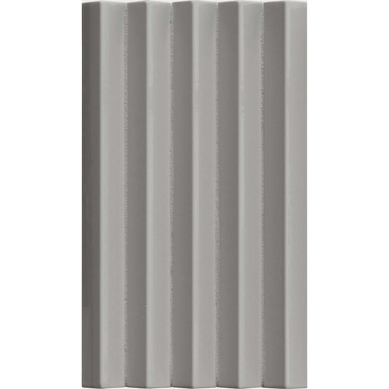 ROMBINI TRIANGLE GLOSSY SMALL GRIS 18,6X31,5 - BORTGS02 01 MUTINA