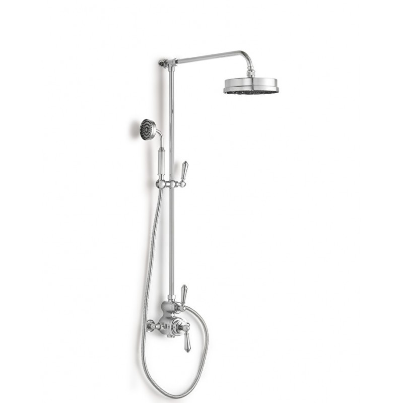 SIGNATURE Hand shower, hose and shower support Chrome - Devon&Devon