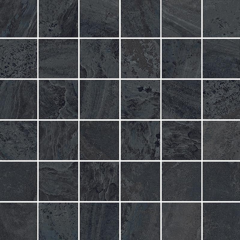 DEEP STONE 30x30 Mosaic Deep Stone Blue Natural SQ - LA FABBRICA 204098