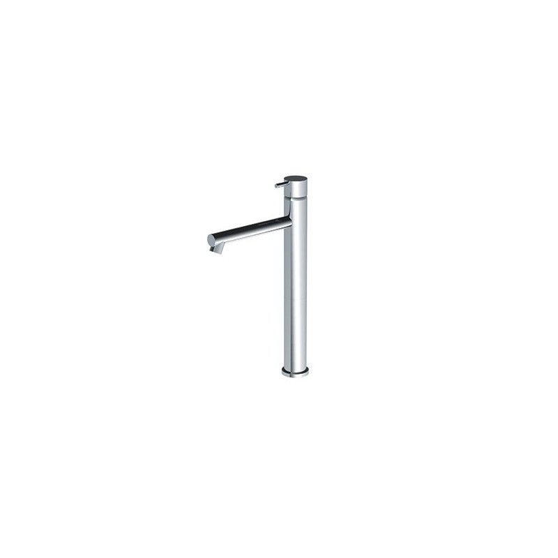 Diameter35 Inox Single lever countertop mixer for Ritmonio washbasin