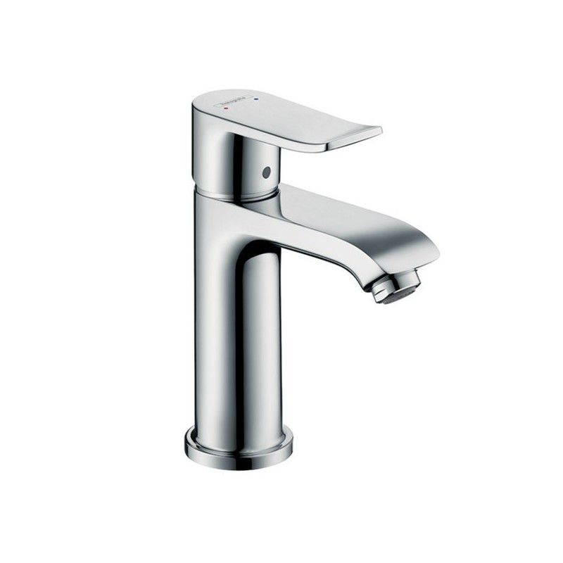 METRIS E2 Single-lever basin mixer 100 handwash with pop-up waste set ...