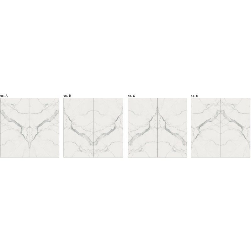 STATUARIO OPEN BOOK B 6MM GLOSSY 160X320 - LUXURY DESIGN FLORIM ...